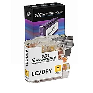 Speedy Inks Compatible Ink Cartridge Replacement for Brother LC20EY Super High Yield (Yellow)