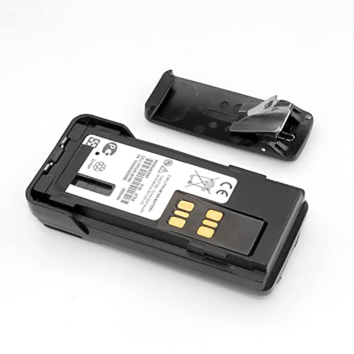 PMNN4409 Replacement Battery [Upgraded] for Motorola MotoTRBO Radi Motorola UHF Radi PMNN4491 PMNN4491A PMNN4491B PMNN4448AR PMNN4409AR NNTN8560A PMNN4493A PMNN4406BR PMNN4407 Battery with Belt Clip