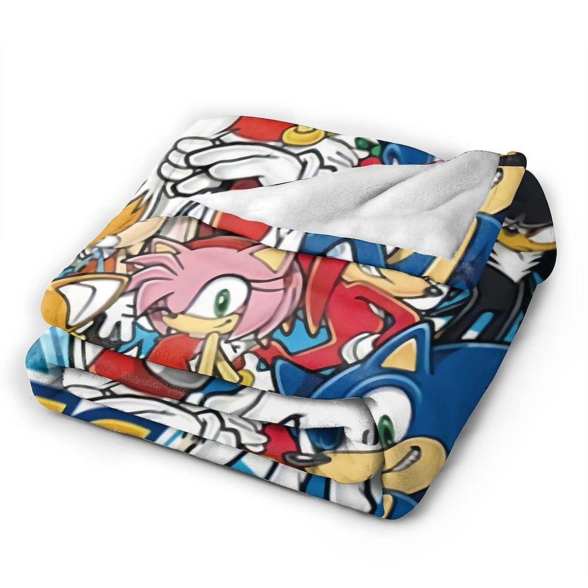 Longview Game Blanket Ultra-Soft Flannel Throw Blanket Cartoon Blankets Light Weight Bed Couch Living Room for Boys Grils 50''X40''