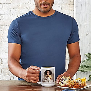 Let's Make Memories Personalized Photo Mug-Custom Coffee Mug- 11oz- Black Handle- For Father's Day/For Dad