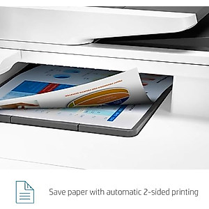 HP Color Laserjet Enterprise M480f Multifunction Duplex Printer (Renewed Premium)