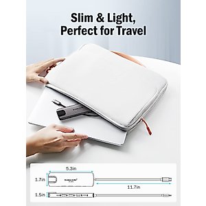 USB C Hub, Lemorele USB-C Hub (6-in-1) with 4K@60Hz HDMI, Gigabit Ethernet,100W Power Delivery, USB-C and 2 USB-A 5 Gbps Data Ports, USB c Adapter for MacBook Air, MacBook Pro, XPS, and More