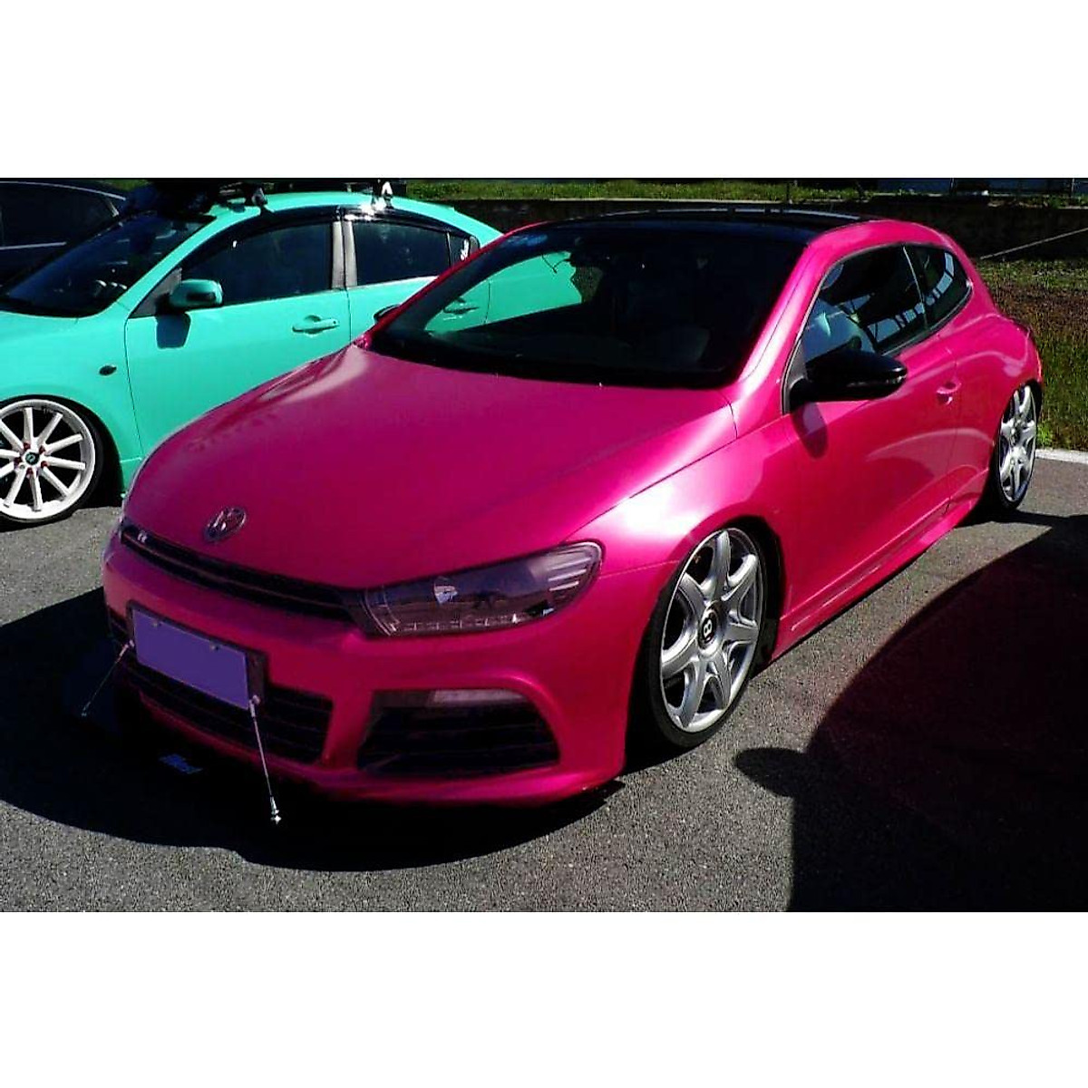 KPMF K75406 Gloss Momentum Pink 3in x 5in (Sample Size) Vinyl Car Wrap Film