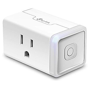 Kasa Smart Plug Mini, Smart Home Wi-Fi Outlet Works with Alexa & Google Home, Wi-Fi Simple Setup, No Hub Required – A Certified for Humans Device (HS105)