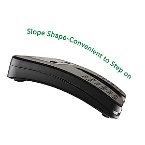 Yueyinpu Wireless Foot Pedal Double Switch Music Page Turner for Tablets Smartphones Rechargeable Anti-Skid Pad