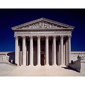 Supreme Court Building, Washington, D.C. by Carol Highsmith - 28X22 Art Print Poster