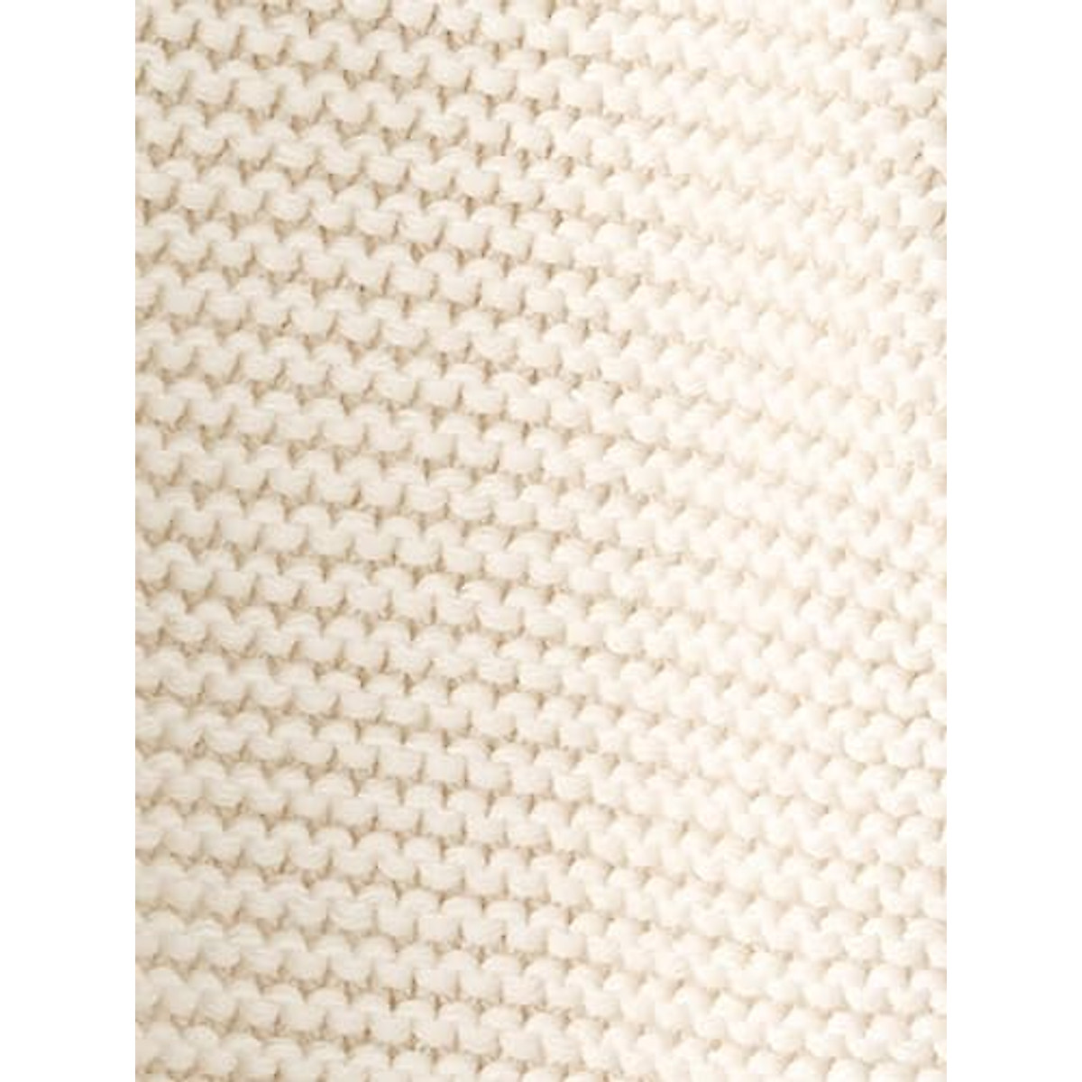 little planet by carter's unisex-baby Organic Cotton Signature Stitch Cardigan, Cream, 24 Months