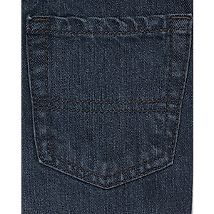 The Children's Place boys Basic Straight Leg Jeans, Carbon Wash/Deep Blue Wash/Dk Juptier 3 Pack, 6 US