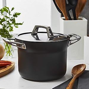 ZWILLING Motion Hard Anodized 4-qt Aluminum Nonstick Soup Pot