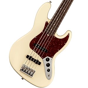 Fender American Professional II 5-String Jazz Bass, Olympic White, Rosewood Fingerboard