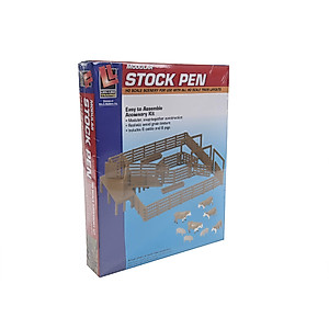 Life-Like Trains HO Scale Building Kits - Stock Pen