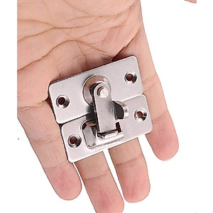 Small 90 degree right angle door lock latch latch bolt lock cam lock door and window push-pull lock rod bolt barn push-pull door lock