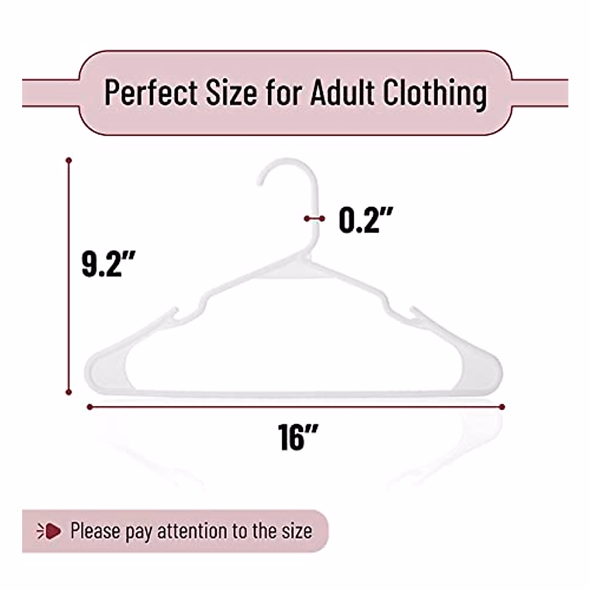 Plastic Luxury Hangers Black Black Velvet Non -Slip Clothes Hangers-Pack of 55 - Ultra Slim & Space Saving - Heavy Duty with 360 Degree Black Swivel Hook for Clothing, Suit, Top (Black Hangers)