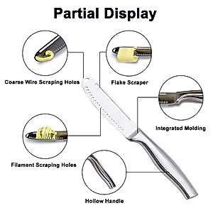 YLDM, Butter Knife, Stainless Steel Butter Knife Spreader Silver Better Butter Spreader Knife for Cutting & Spreading Butter Cheese Jam.