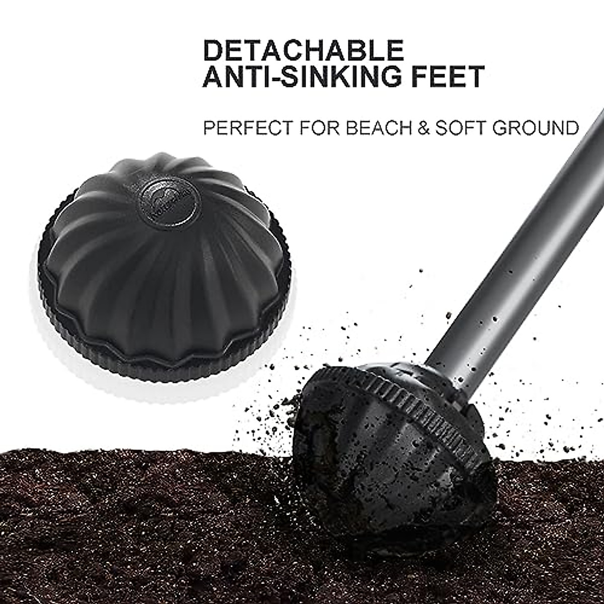 Naturehike YL08 Camping Chair, 1.93LBS Ultralight Portable Backpacking Chair with Storage Bag and Detachable Beach Feet, Compact Beach Chair for Camping Backpacking Hiking Fishing Picnic