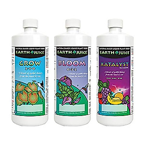 Earth Juice Hydroponic & Indoor Gardening Starter Kit Plant Fertilizer and Nutrients