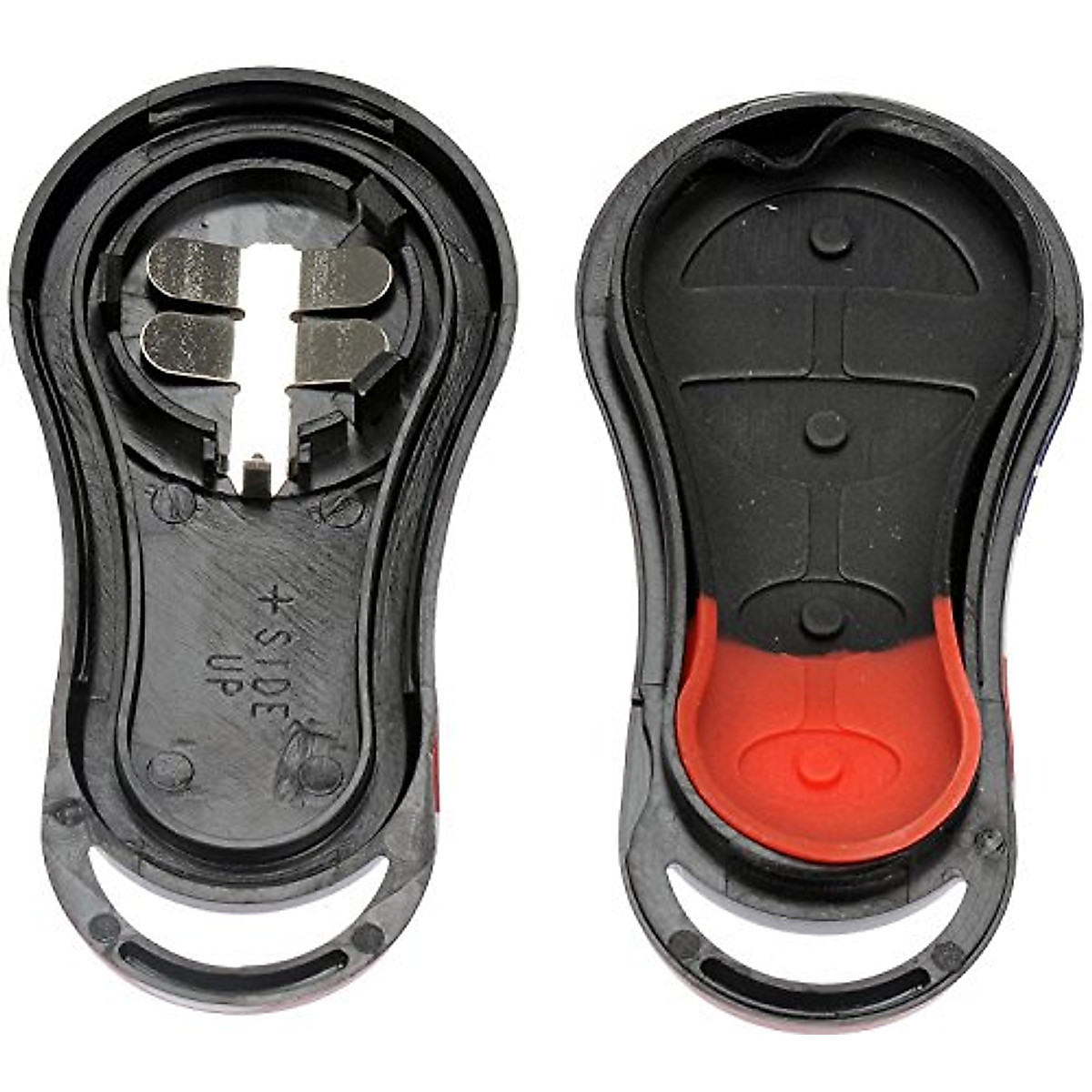 Dorman 13628US Keyless Entry Transmitter Cover Compatible with Select Chrysler / Dodge / Plymouth Models, Red; White; Blue