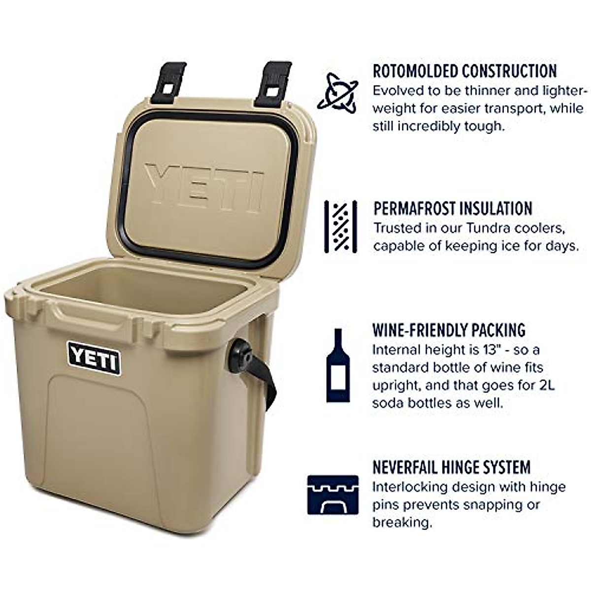 YETI Roadie 24 Cooler, Tan