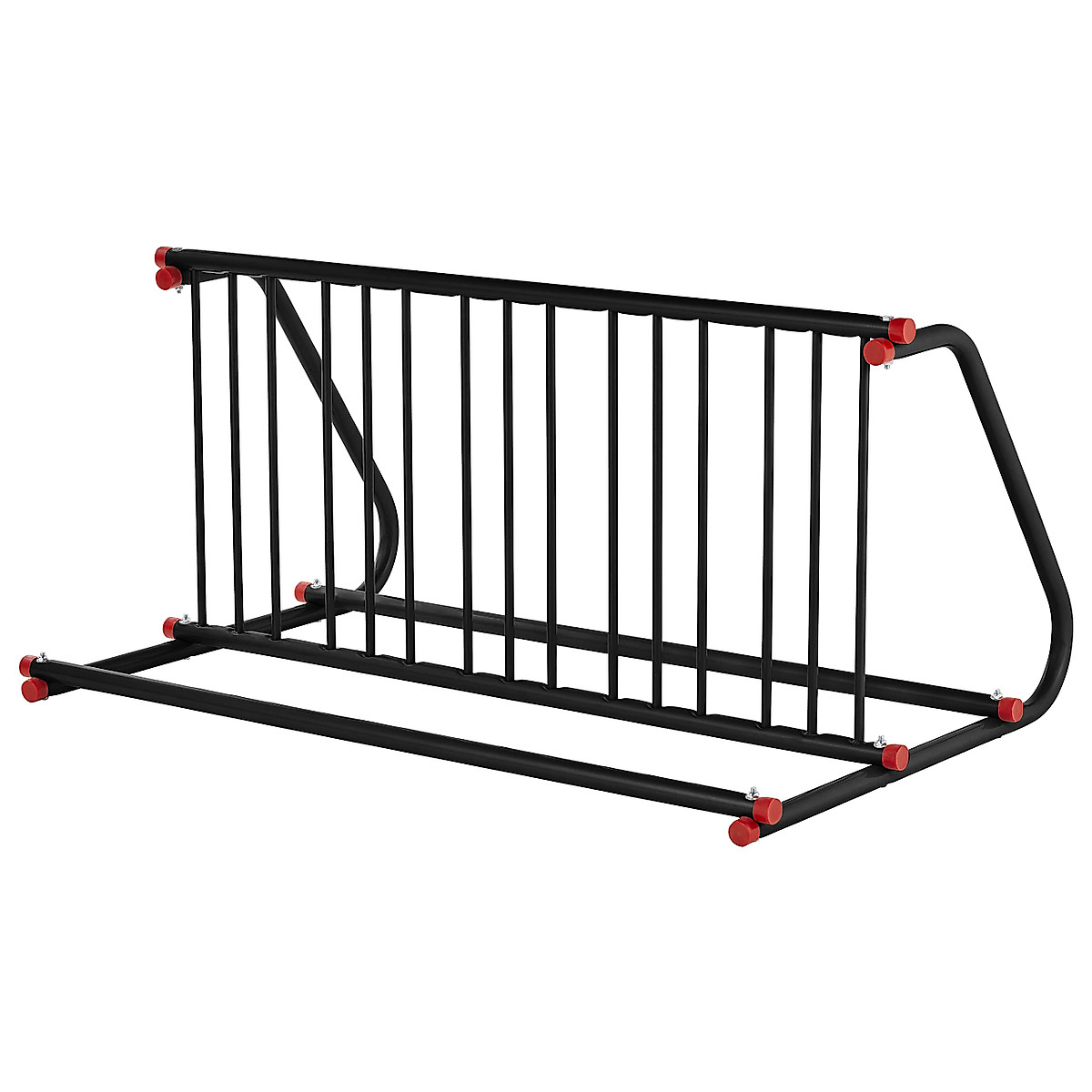 Retrospec Commercial Grid Bike Rack - Single & Double Sided - Bicycle Storage Stand for Garages, Stores, Schools & Universities Power Coated Steel - Black 10 Bike/Double Sided