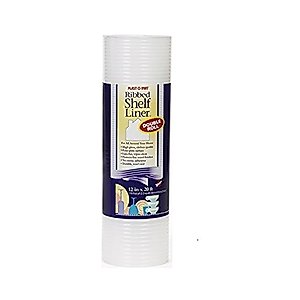 Warp Brothers Warp'S Plast O Mat Shelf Liner Ribbed 12" W X 20ft. L Non Adhesive Clear (1) (2)