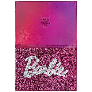Barbie - Townley Girl 35-Well Eyeshadow Palette, Shimmery and Opaque Colors, Pigmented Blendable, 8 Application Brushes Non-Toxic 8+, Perfect for Parties, Sleepovers & Makeovers