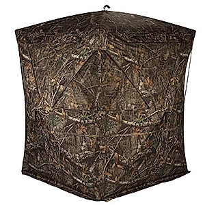 Rhino Blinds R300-RTE 3 Person Hunting Ground Blind, Realtree Edge