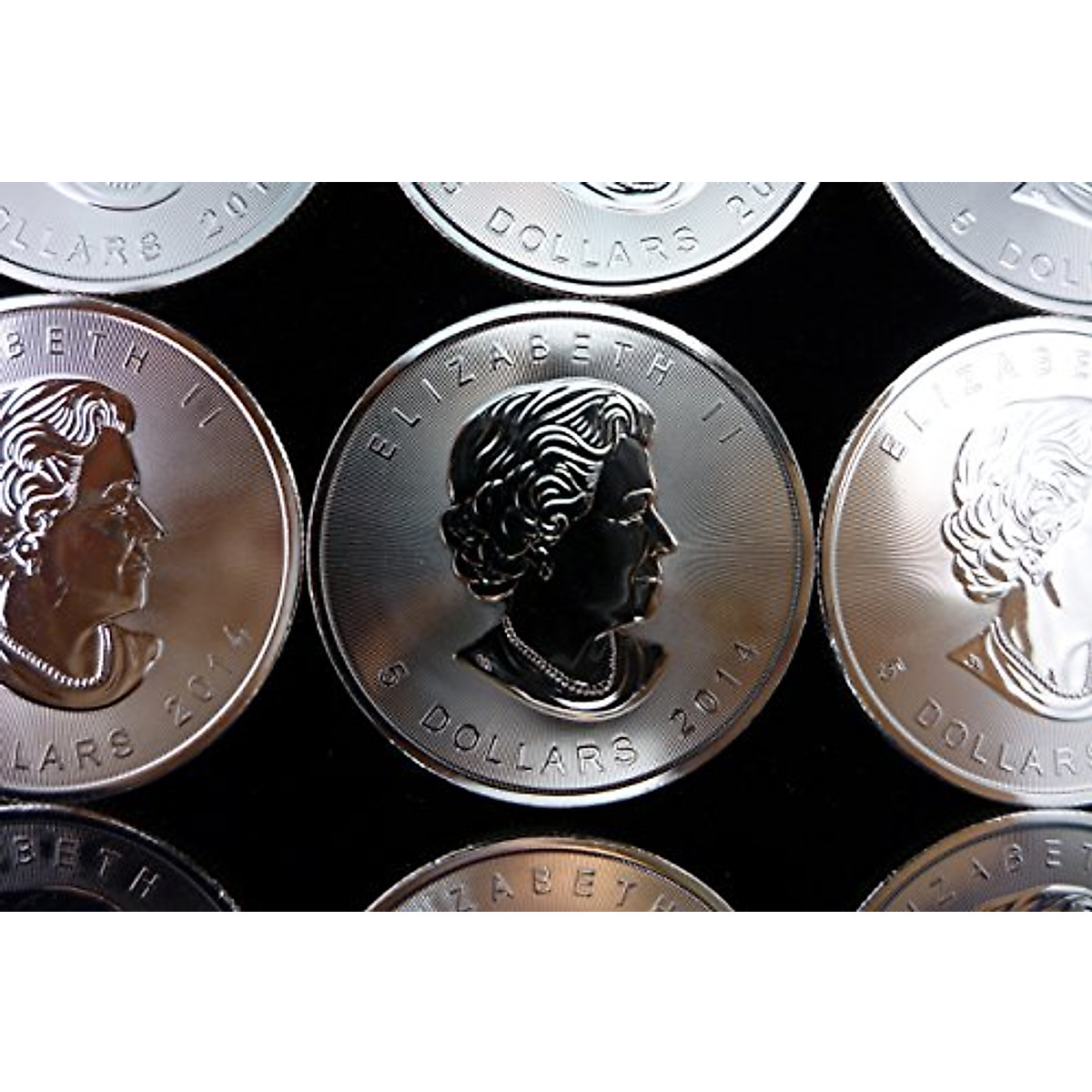 2014 Canada Maple Leaf 1oz Silver $5 Uncirculated