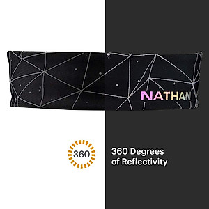 Nathan Reflective Headband and Hairband. Running and Outdoor Activities/Sports. For Men and Women. Head and Ears Protection. Stay Warm