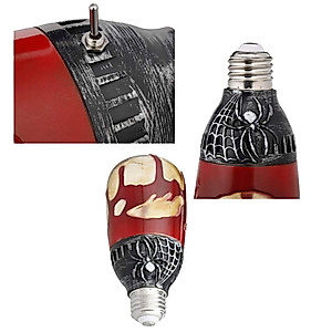 LIGHTSHOW HALLOWEEN Bloody Red Short Circuit Bulb FLICKERING LIGHT EFFECT!