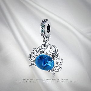 Pandach 925 Sterling Silver Charms Beads for Bracelets and Necklaces Butterfly and Headphones Pendants Clover Charms Jewelry Gift for Women