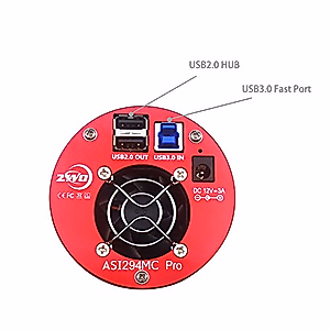 ZWO ASI294MC-PRO 11.3 MP CMOS Color Astronomy Camera with USB 3.0 # ASI294MC-P