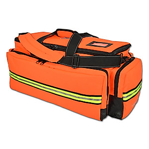 Lightning X Products X-Tuff Oxygen and Airway Trauma Bag - Florescent Orange