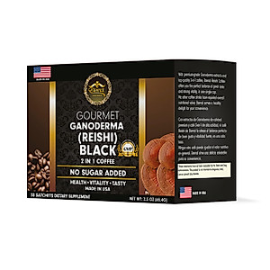 Eternal Spirit Beauty Asian Black Coffee Singles - Unparalleled Convenience in Individual Packets for Quick and Flavorful Energy (30 Sachets - 0.07 Oz Each)