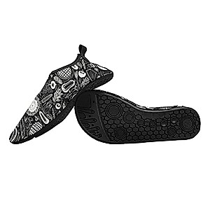 Happy Thanksgiving Water Shoes for Men Women Quick-Dry Aqua Socks Swim Beach Barefoot Yoga Sportwear Pool Camping