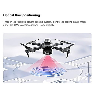 Mini RC Drone, 4 Channel Strong AntiInterference Foldable RC Drone for Photography (2.4G 4K)
