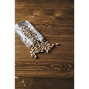 100-Pack Resealable Clear Mylar Bags for Food Storage, Stand up Smell Proof Mylar Food Storage Bags with Air Tight Zipper - Heat Sealable Small Packaging Bags (3.5" x 5.9")