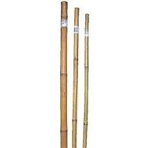 Bond Manufacturing SMG12068 Miracle-Gro Super Pole 5 ft x 1 in Bamboo Stakes, 4 pack, Natural