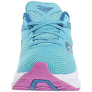 Saucony Women's Axon Road Running Shoe, Blaze/Royal, 10