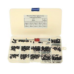 XIZONLIN 360 Pieces M2 M3 M2.5 Laptop Notebook Computer Screw Set Kit for IBM HP Dell Samsung Sony Toshiba Gateway Acer Lenovo