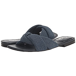 Calvin Klein Women's Marita Sandal, Denim Blue 420, 7