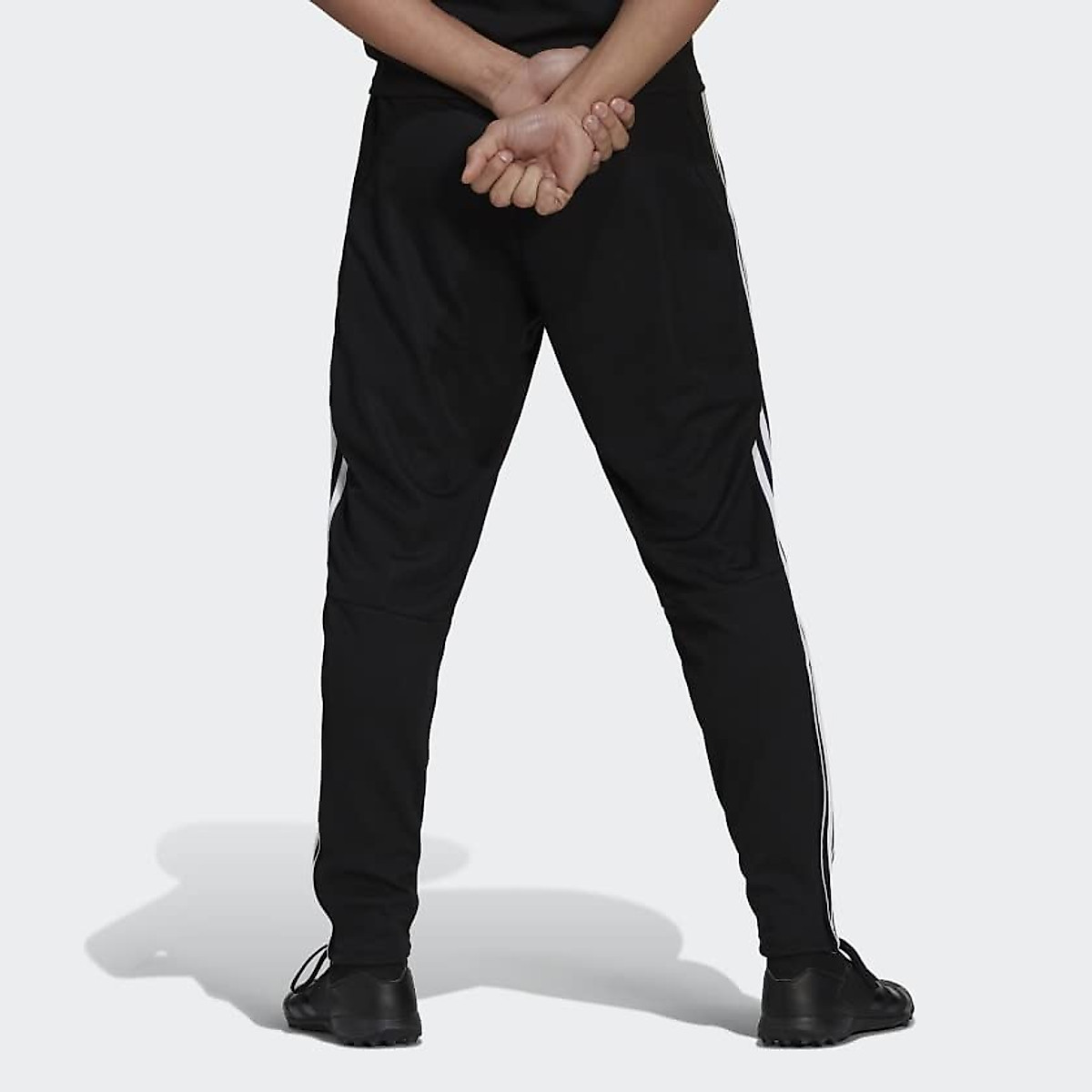 adidas Men's Tiro 19 Pants, Black/White, Medium