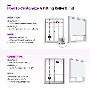 Astomi Motorized Smart Blinds for Windows Rechargeable Automatic Roller Blackout Shades with Remote Control Compatible with Alexa Google Assistant Customized (Fabric-Dark Grey)