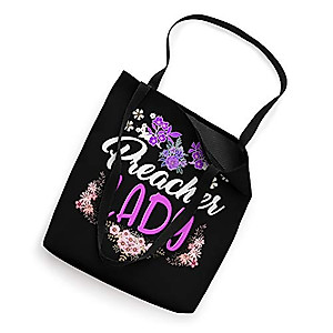 Preacher Lady Female Minister Religious Christian Woman Her Tote Bag