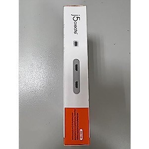 j5create Mini DisplayPort to Dual 4K HDMI MST Adapter, Compatible with Microsoft Surface Pro 2, Surface Book, HP OMEN 15-CE051NR and More (JDA156)