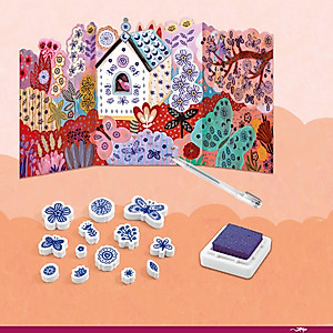 DJECO Multi-Activity Craft Kit - The Flower Garden