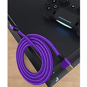 Basesailor 8K 60Hz HDMI Cable 10FT 2 Pack,48Gbps 7680P Ultra High Speed Cord for Apple TV,Roku,Samsung QLED,2.0 2.1,Sony Playstation,PS5,6FT,Xbox One Series X,eARC HDR HDCP 2.2 2.3,4K 120Hz 144Hz