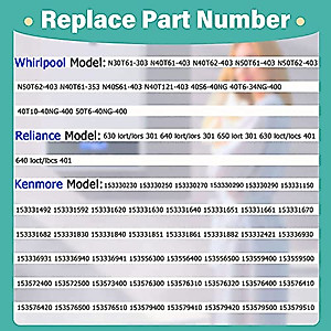 Upgraded 100112330 Water Heater Pilot Assembly Replacement Kit for 300 Series, Gas Thermopile Assembly Compatible with Whirlpool,Reliance,A.O.Smith,Kenmore,State,American Water Heater,9007876 9007877