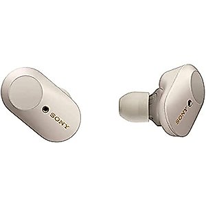 Sony WF-1000XM3 Wireless Noise Cancelling Headphones (Platinum Silver)