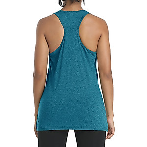 TACVASEN Athletic Tank Tops for Women Sleeveless Yoga Shirts Quick Dry Lightweight Comfortable Fitness Workout Tank Tops