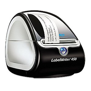 DYMO 1752264 LabelWriter Printer, 2 3/10-Inch Labels, 51 Labels/Min, 5w x 7 2/5d x 5 1/5h